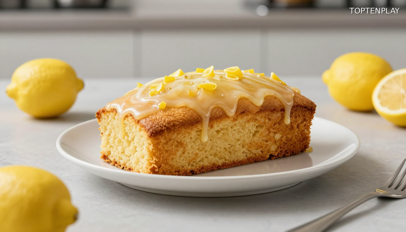 Pound cake au citron et cream cheese : pourquoi ce gâteau reste ...